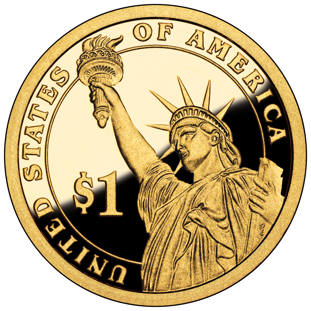 Grover Cleveland Presidential $1 Coin 1st Term