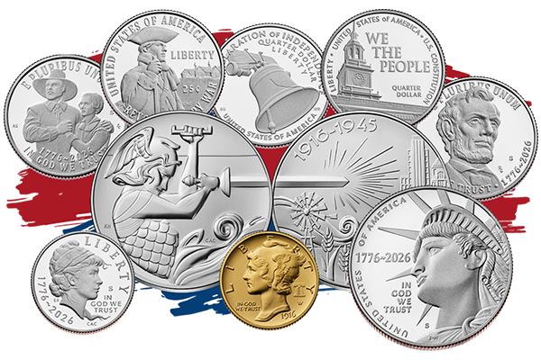Semiquincentennial Coins and Medals | US Mint