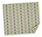 $1 Uncut US Paper Currency Sheet (50-Note) | US Mint