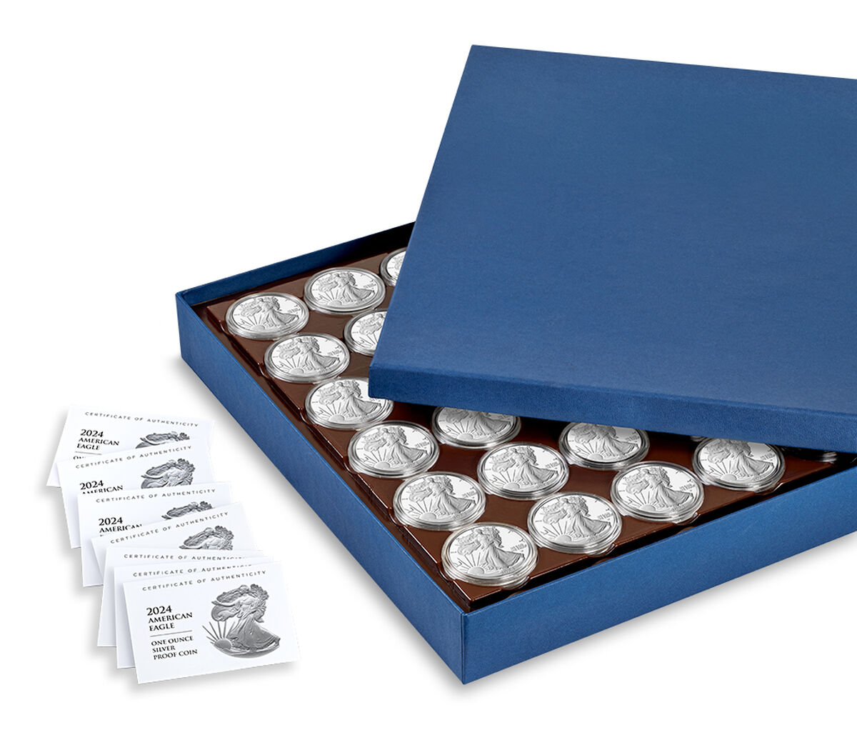 American Eagle 2024 One Ounce Silver Proof Coin Bulk Pack | US Mint