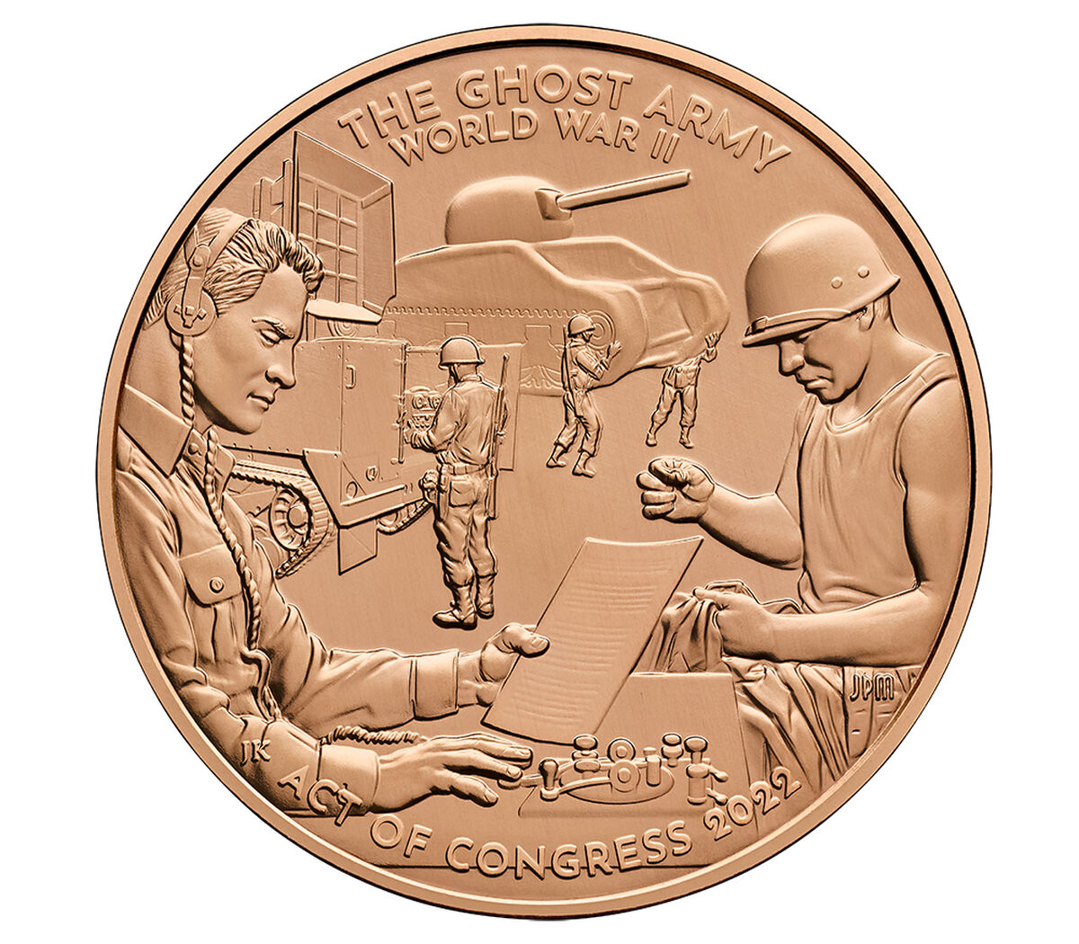 Congressional Ghost Army Bronze Medal | US Mint