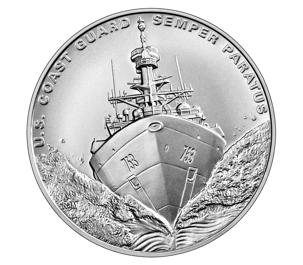 U.S. Coast Guard One-Ounce Silver Medal | US Mint
