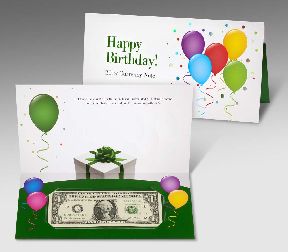 Happy Birthday Currency Note 2019 | US Mint