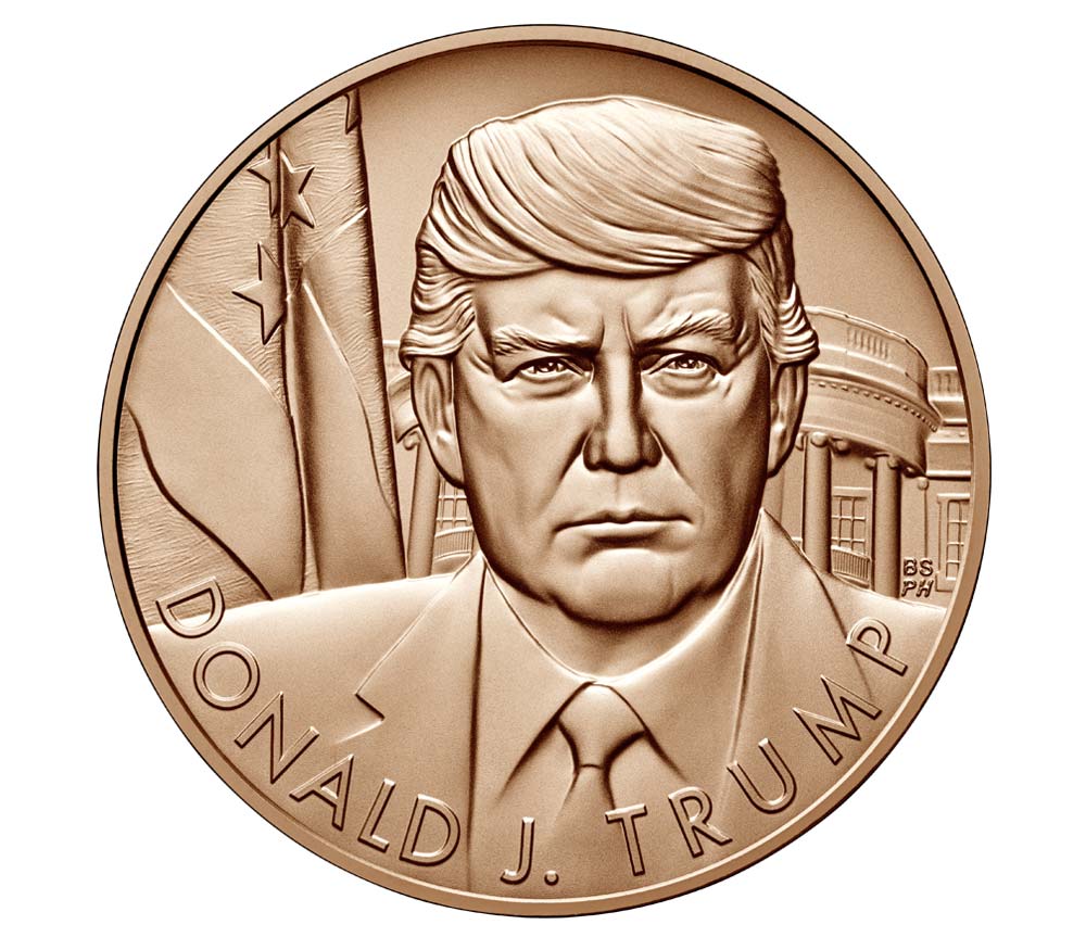 Donald J. Trump Bronze Medal | US Mint