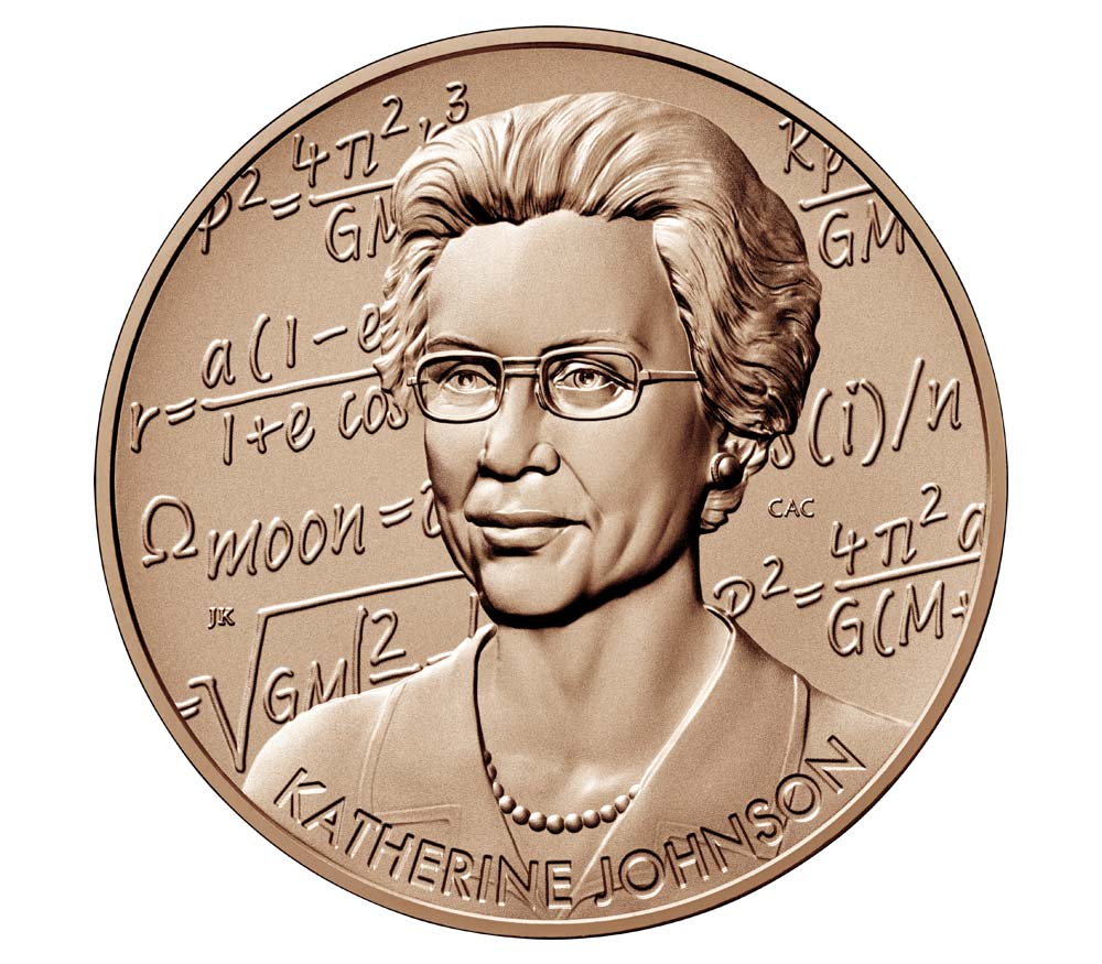 Hidden Figures Bronze Medal Katherine Johnson | US Mint