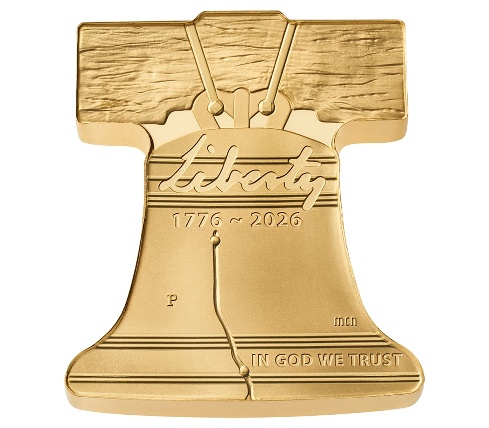 Freedom Ringing – Liberty Bell One Ounce Gold Coin | U.S. Mint