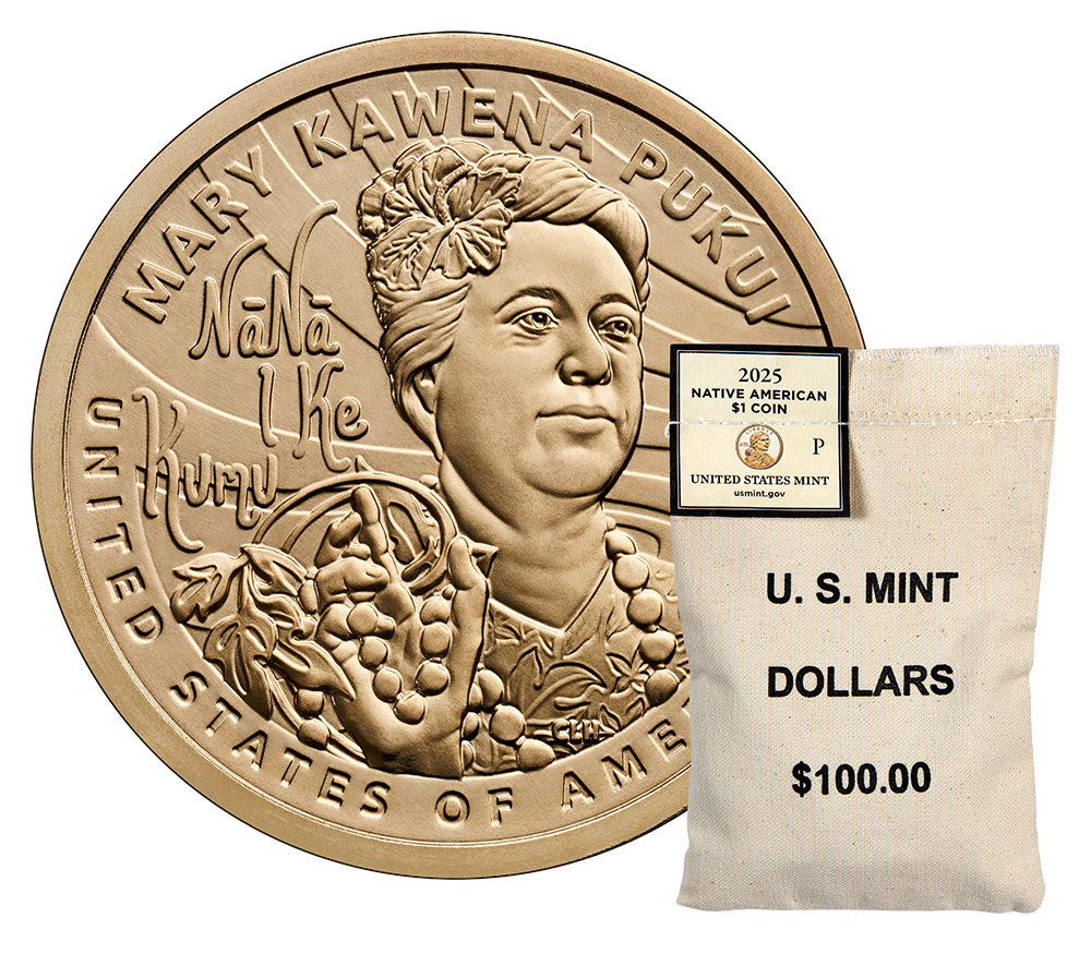 Native American $1 Coin 100-Coin Bag Subscription-Phil